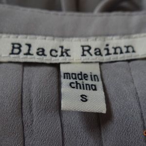 Black Rainn | Tops | Black Rainn Women Tops Size S Color Gray | Poshmark